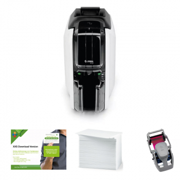 Card Printer Zebra ZC100 with Starter Set at a Top Price